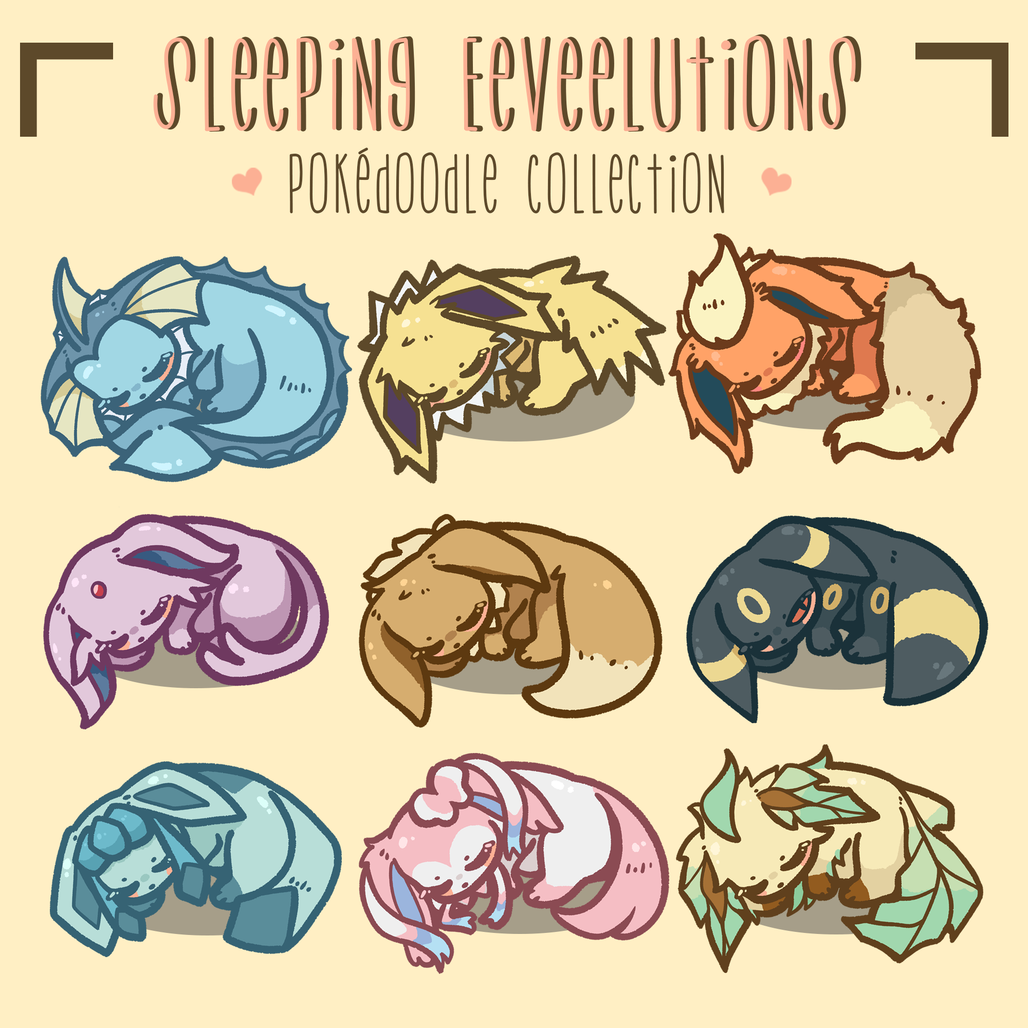 chibi eeveelutions